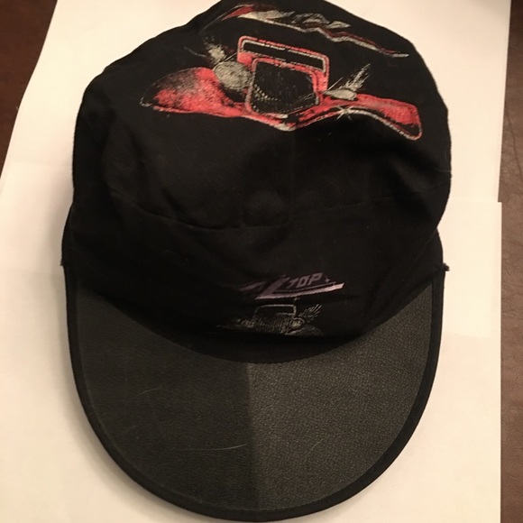 ZZ Top | Accessories | Zz Top Vintage 983 Eliminator Tour Painters Cap ...